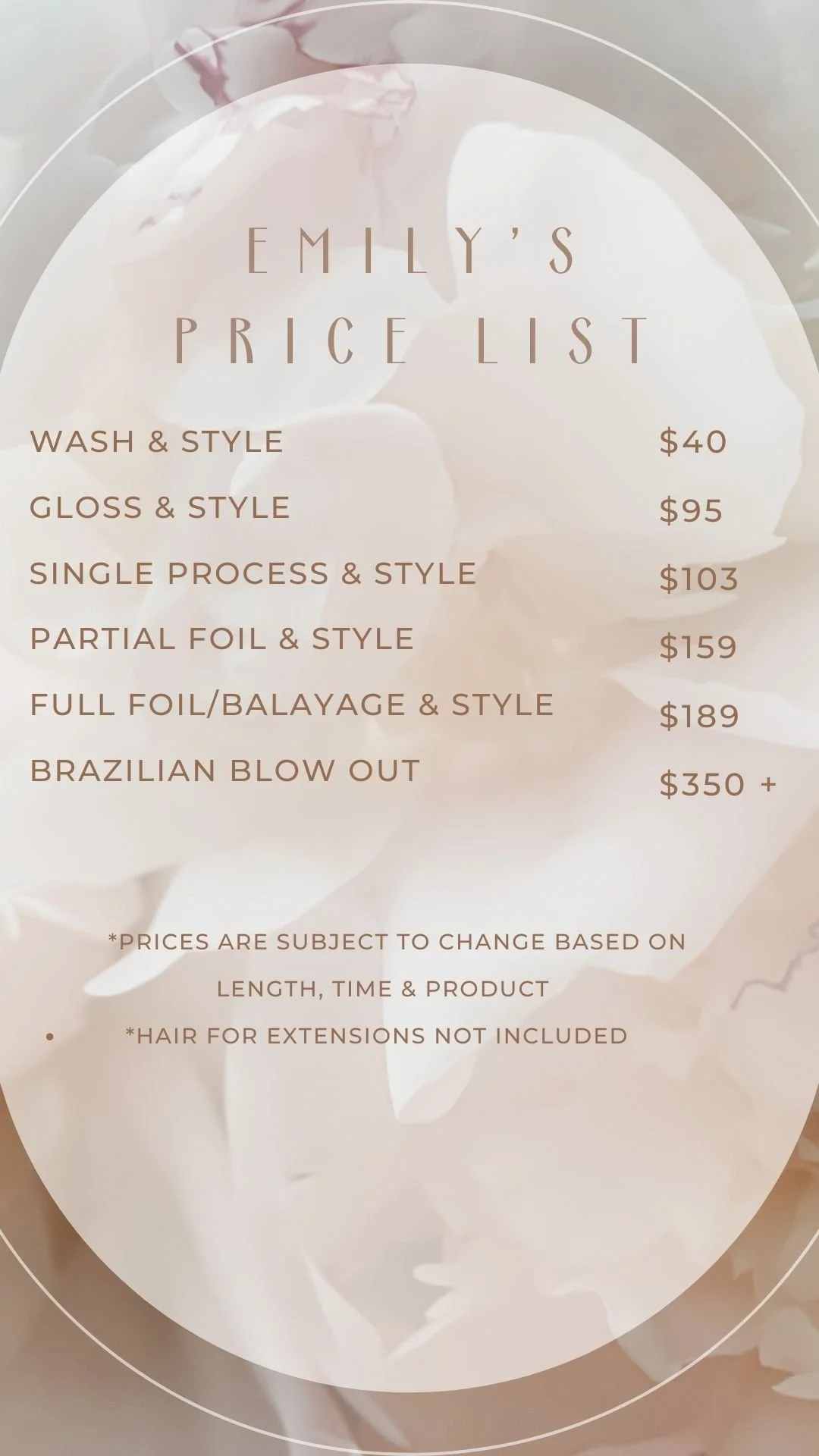 Emily F — Nurture Salon & Spa