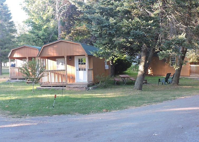 Douglas Fir and Woodside Cottages — Niagara Shores Campground