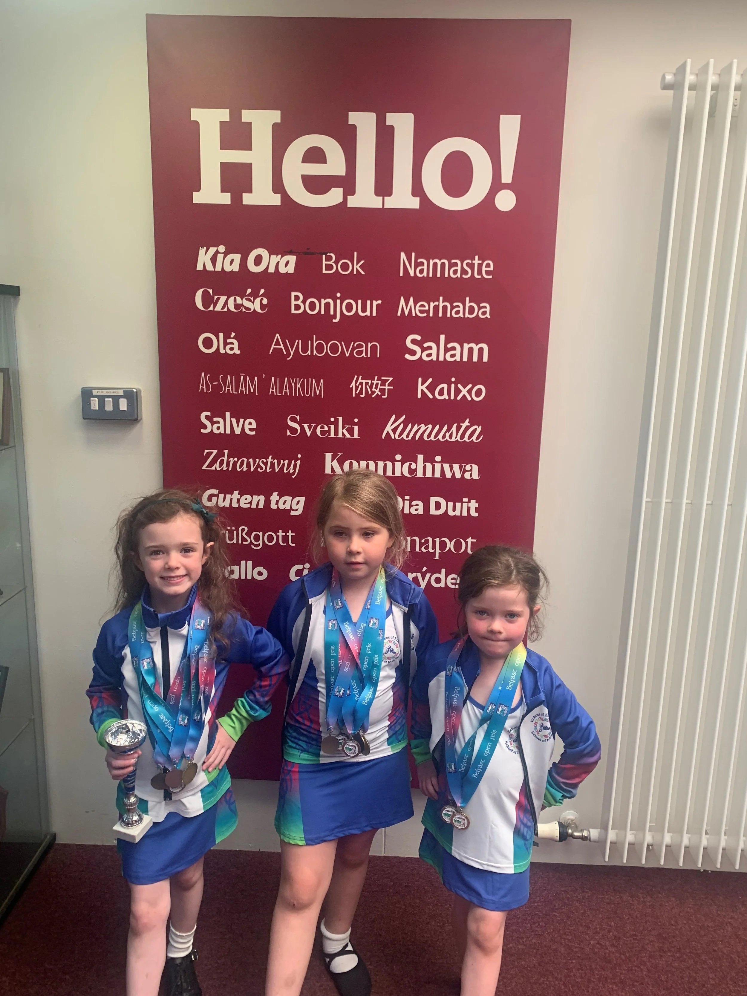 Irish dancing success — Victoria College Preparatory School