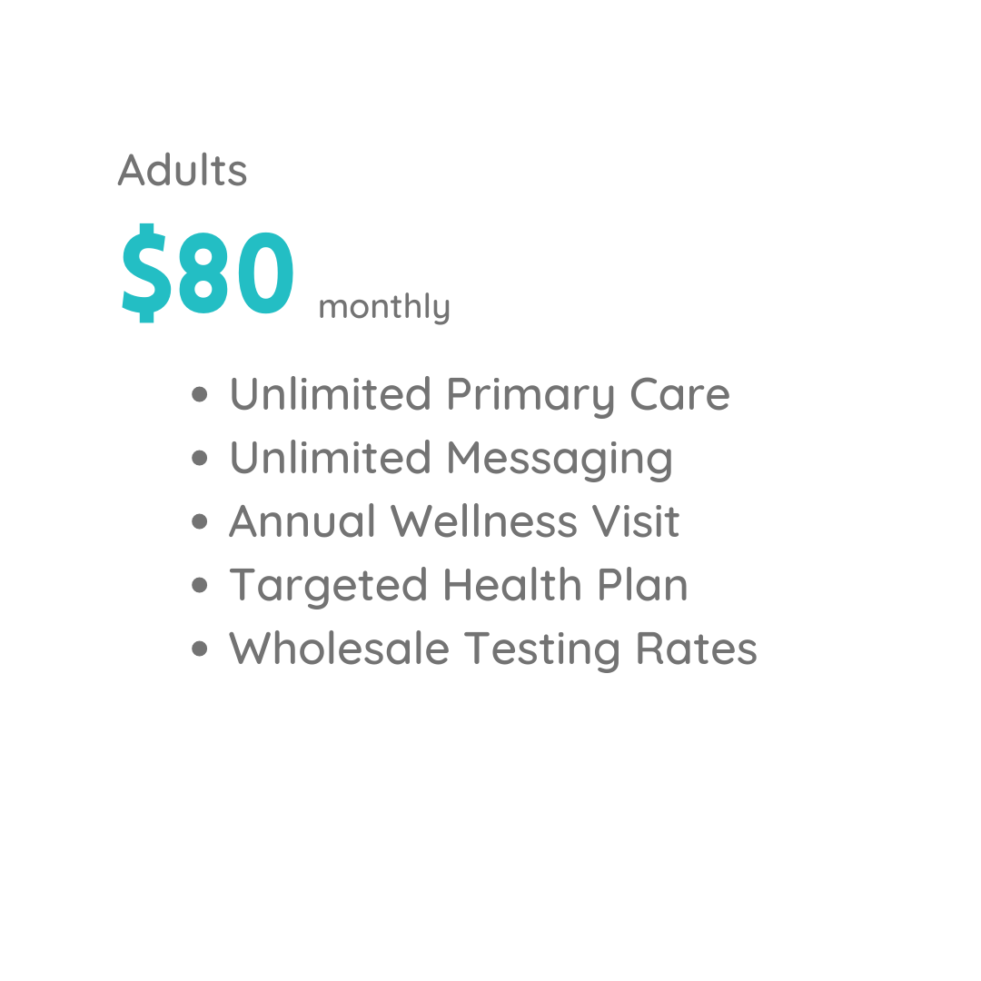 Medical Services and Monthly Pricing — AmarilloMD
