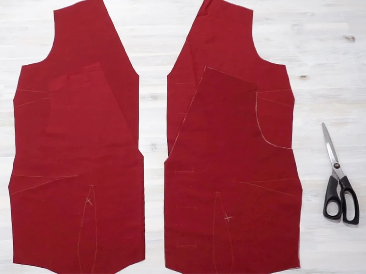 How to sew a lined vest (+ draft your own pattern) — Gwenstella Made