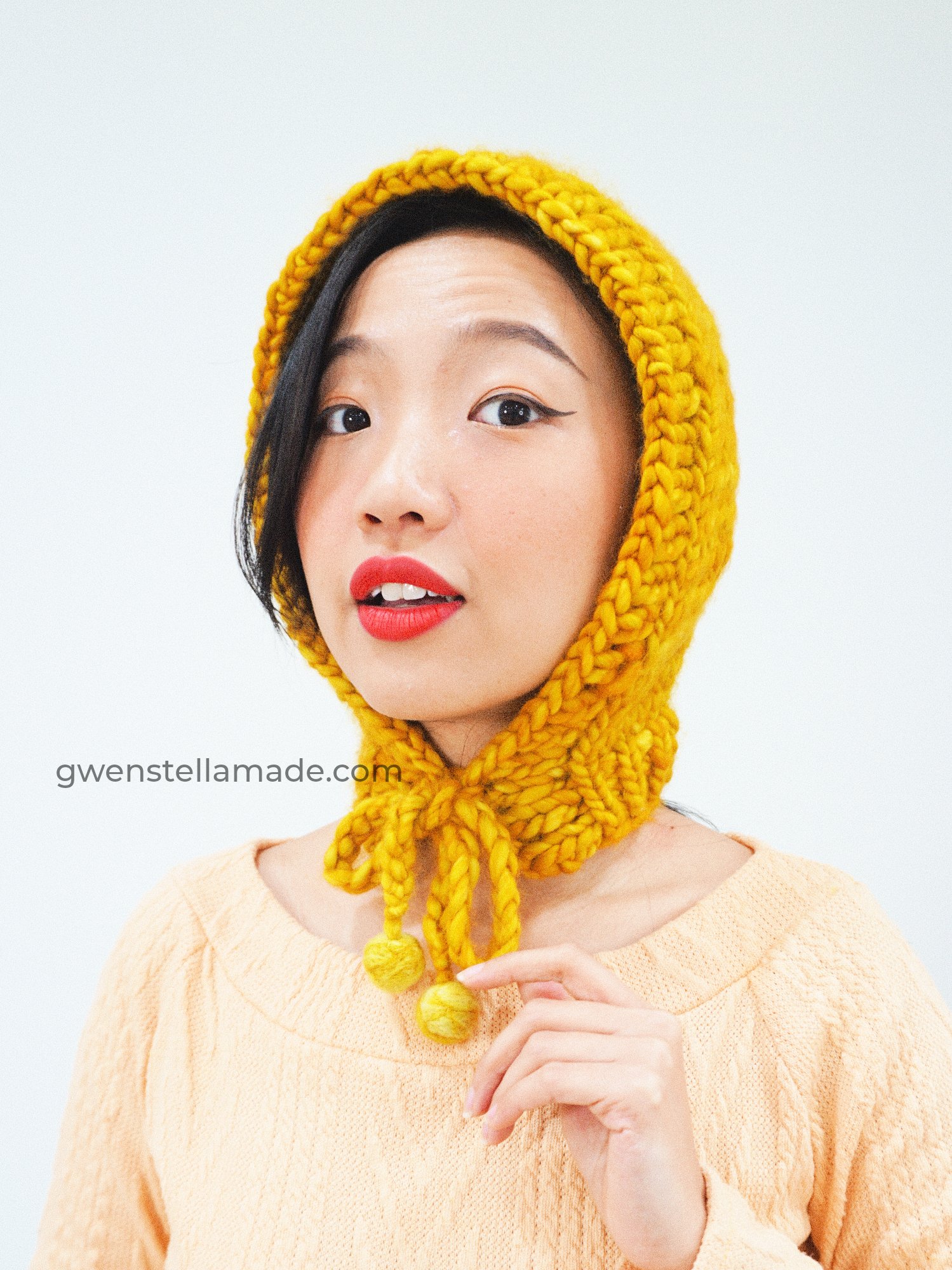 How to knit a pixie bonnet - any size, any yarn! — Gwenstella Made