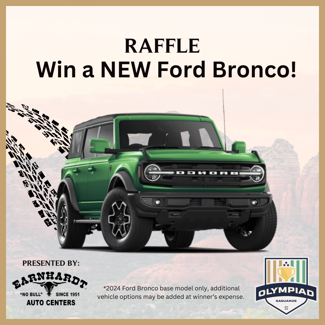 Car Raffle Ticket — Scottsdale Saguaros