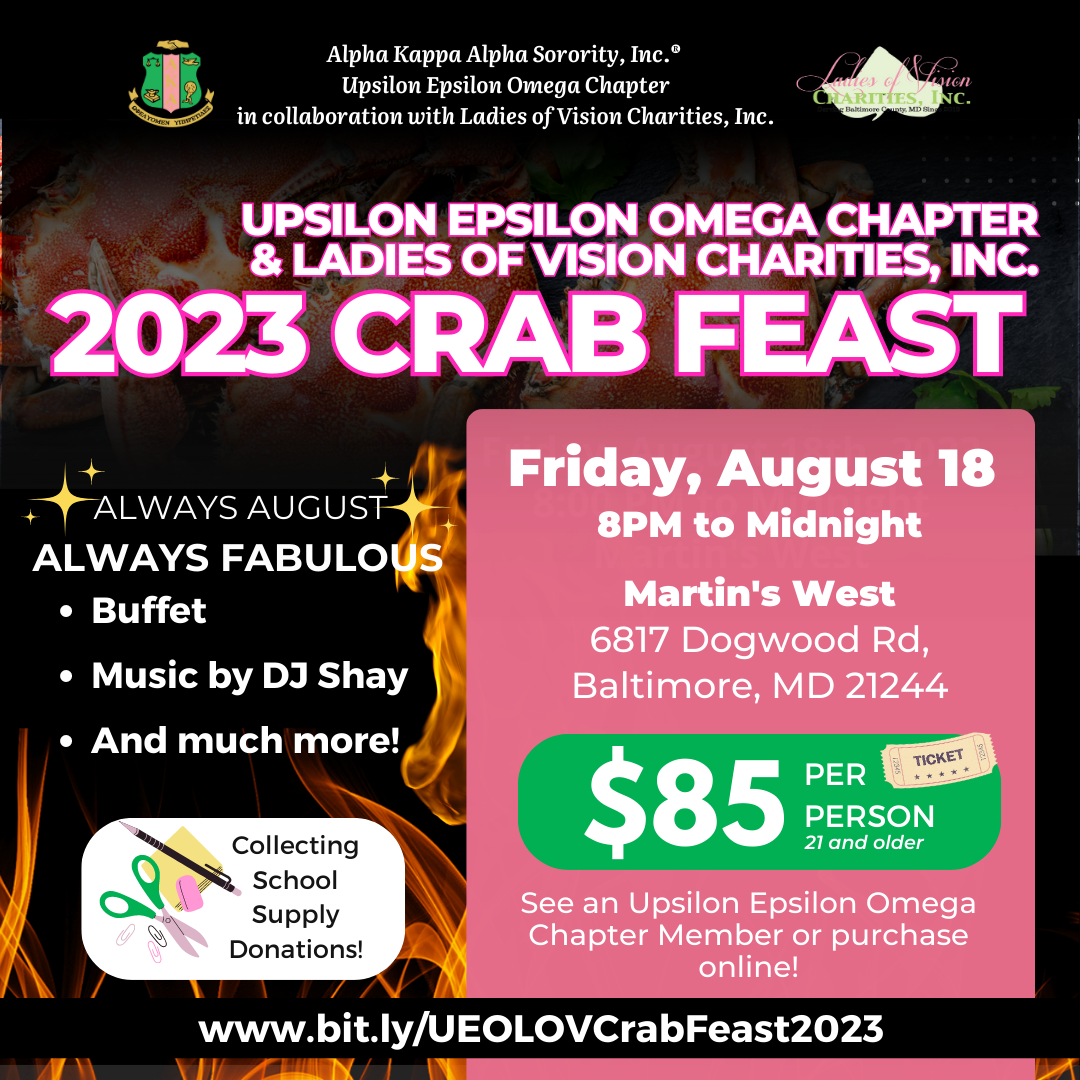 Alpha Kappa Alpha Sorority, Inc.® Upsilon Epsilon Omega Chapter