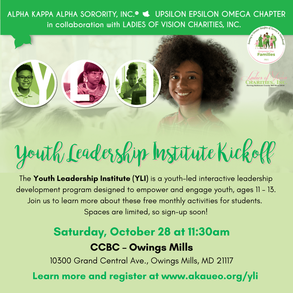 Youth Leadership Institute - YLI — Alpha Kappa Alpha Sorority, Inc ...