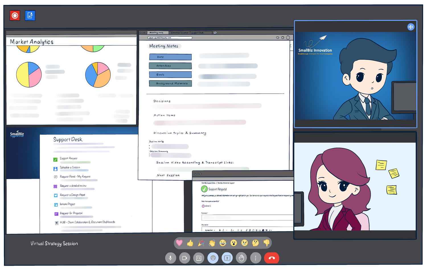 Virtual Strategy Sessions for Small Business Growth — SmallBiz Innovation