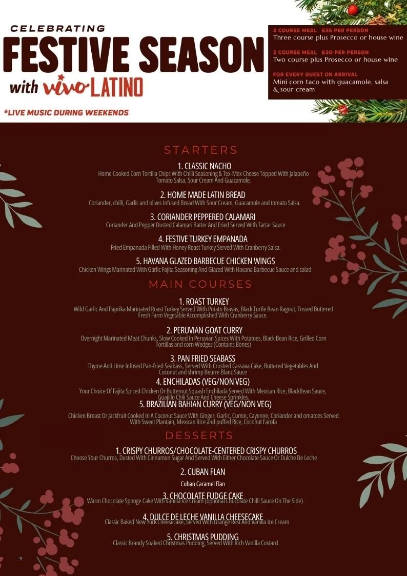 Vivo Latino | A Taste of Latin America