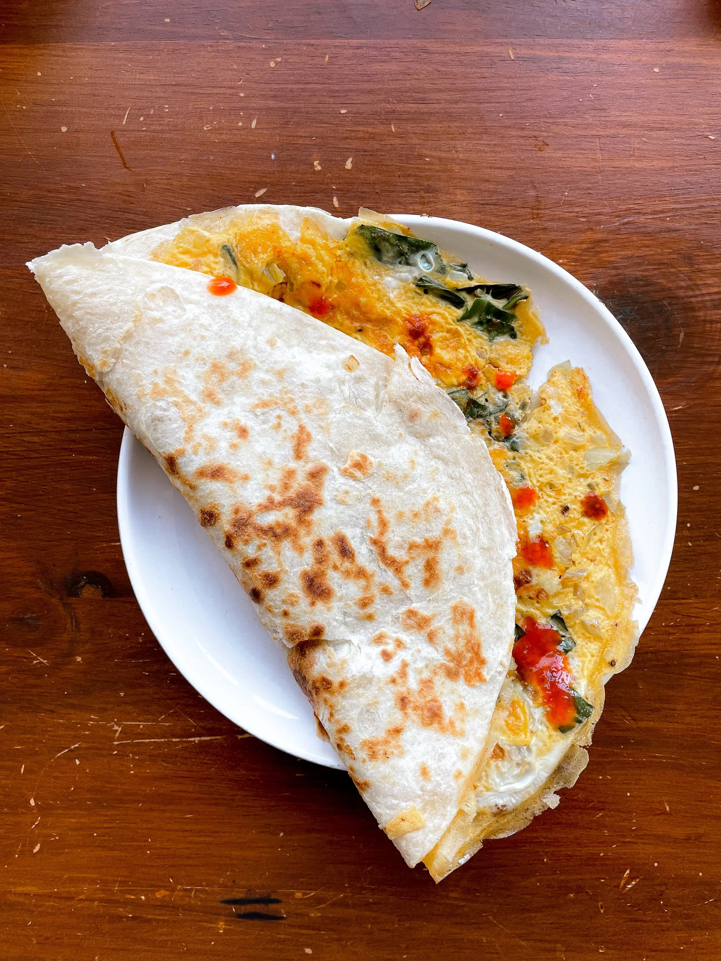 Omelette Taco — Becca Loveless