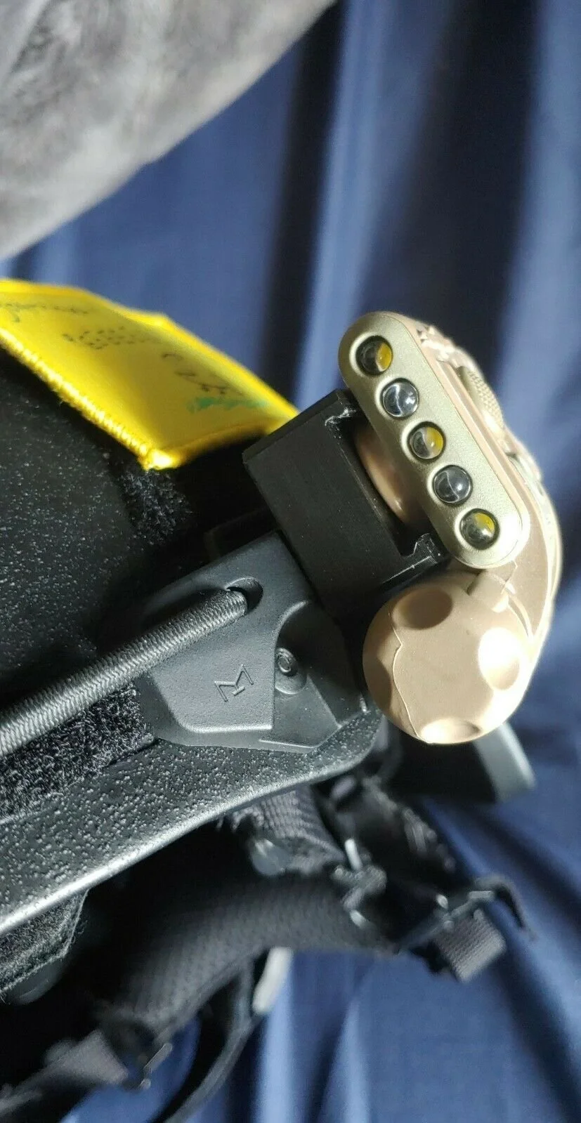 Surefire HL1 helmet mount adapter for MLOK rails (Type 2) — Carlough ...