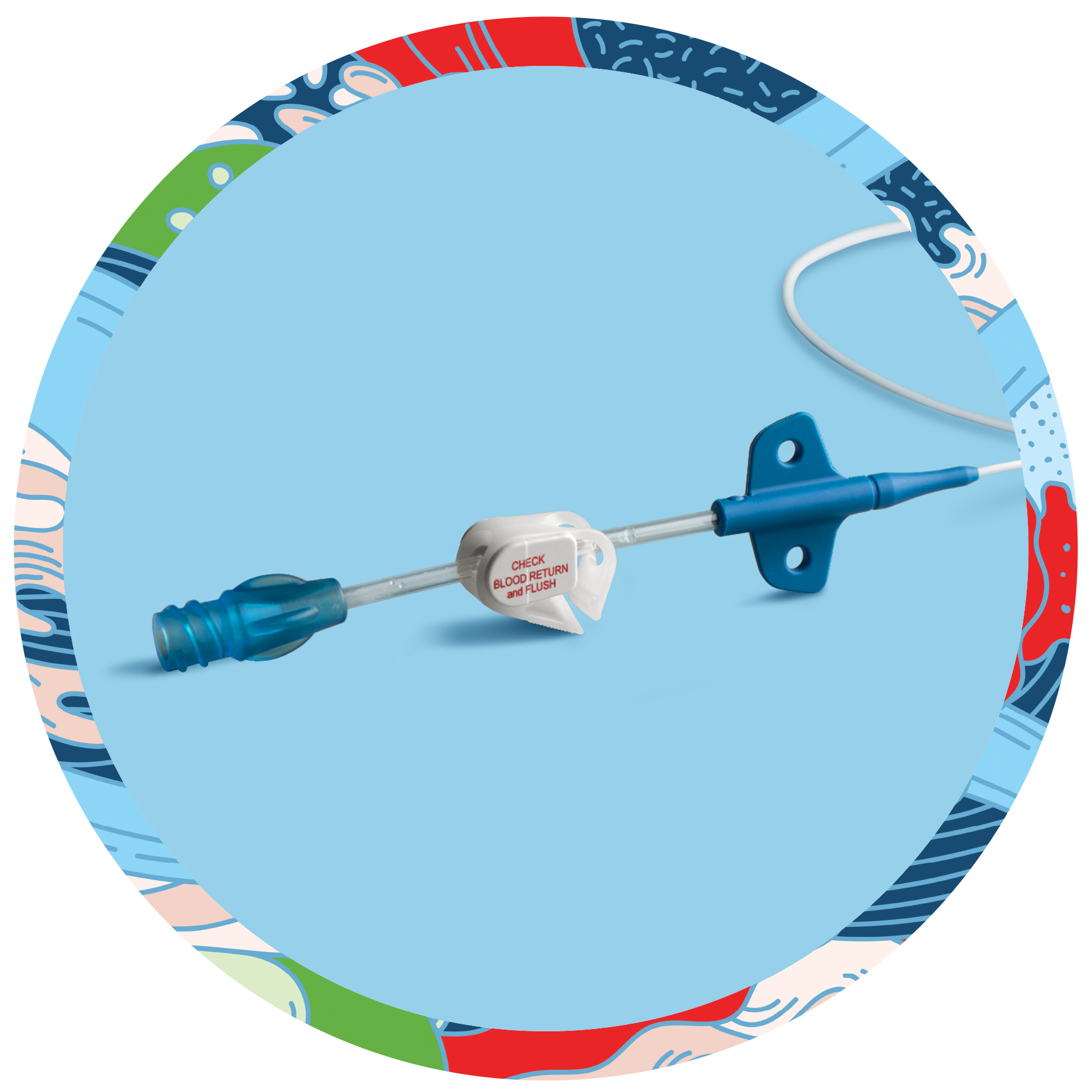 HydroPICC peripherally inserted central catheter