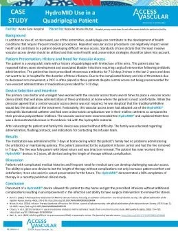 Access Vascular Case Study Contest