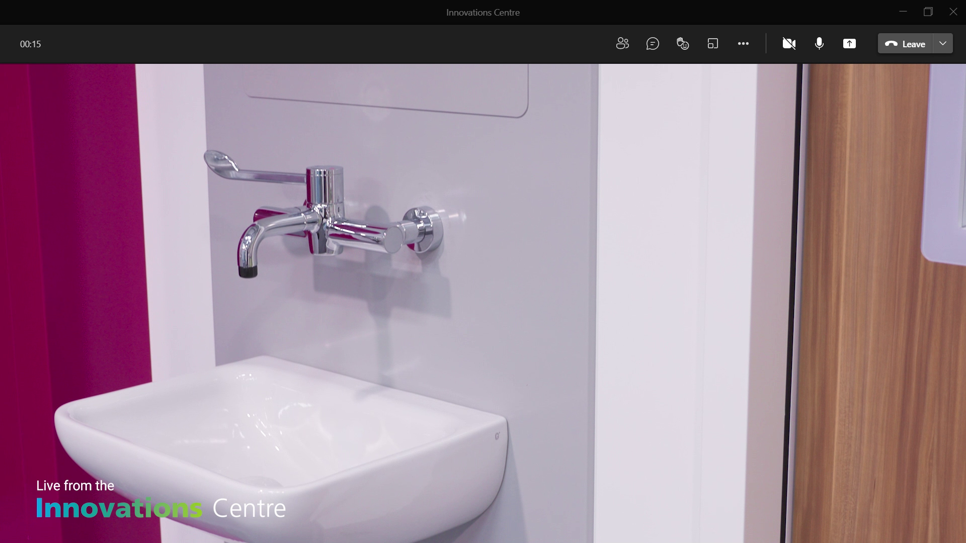 Live video product demonstrations of Hygipod and Hygidoor — Trovex