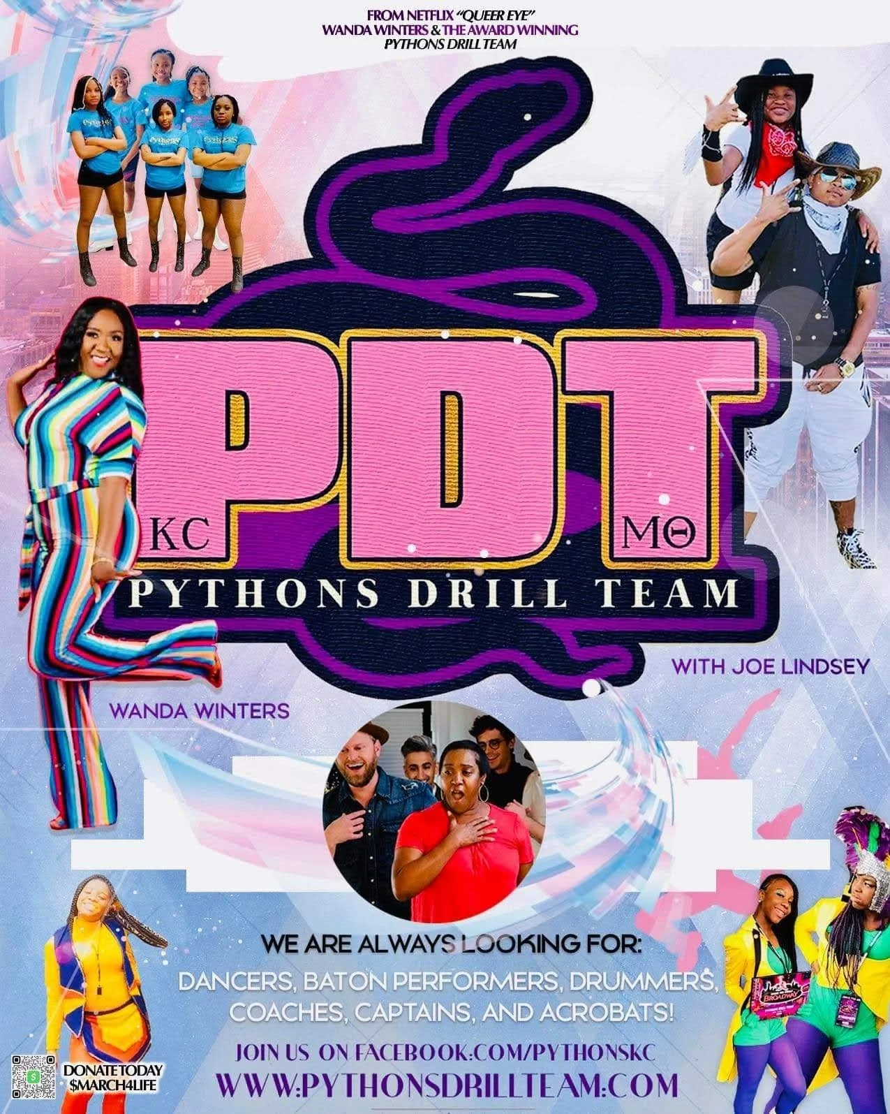 Pythons Drill Team