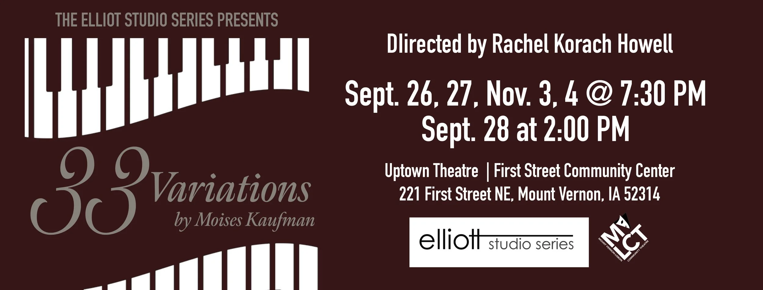 More Information about Our 2025 Season — Mount Vernon-Lisbon Community ...