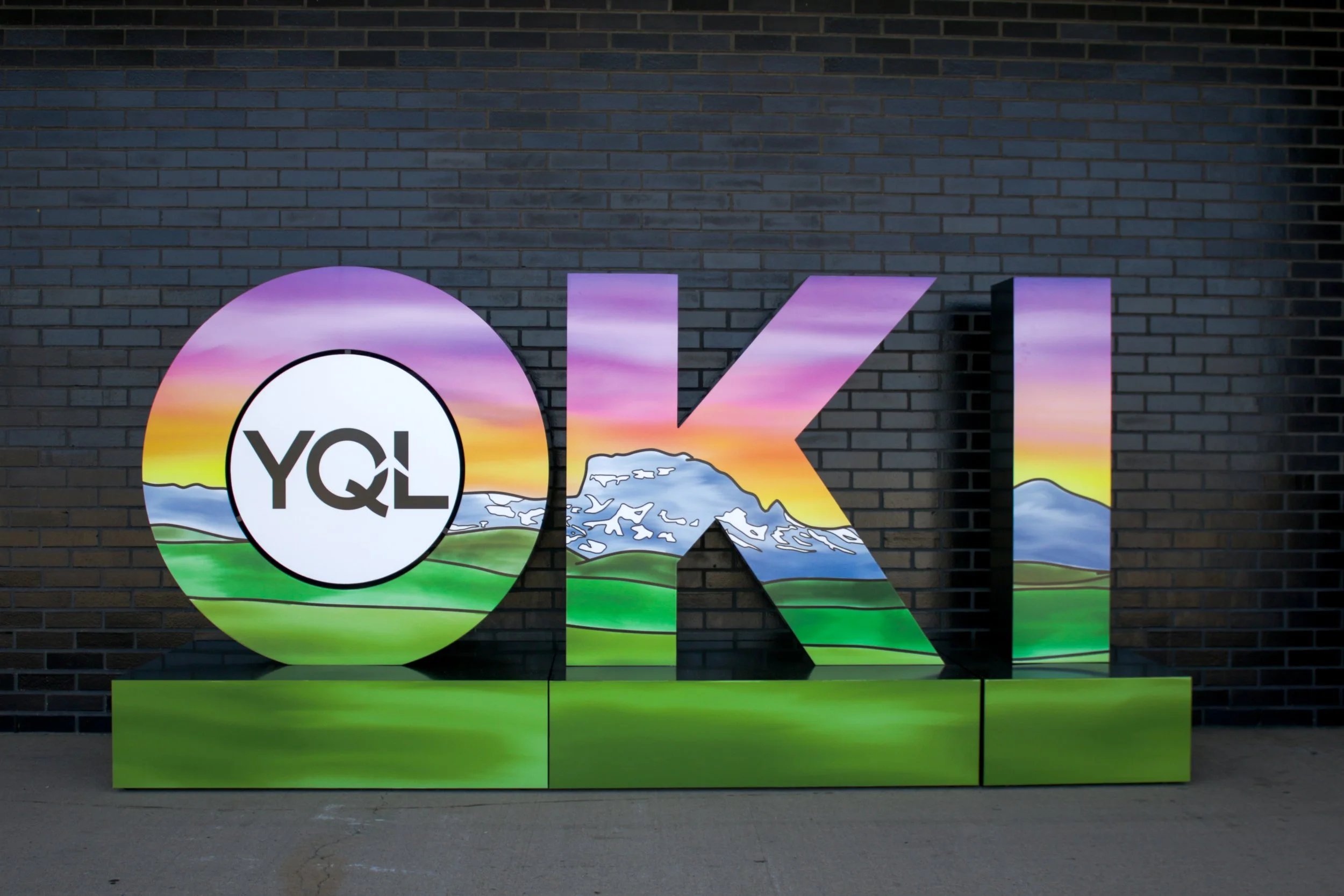 OKI at the Airport: A View of Home — YQL Lethbridge Airport