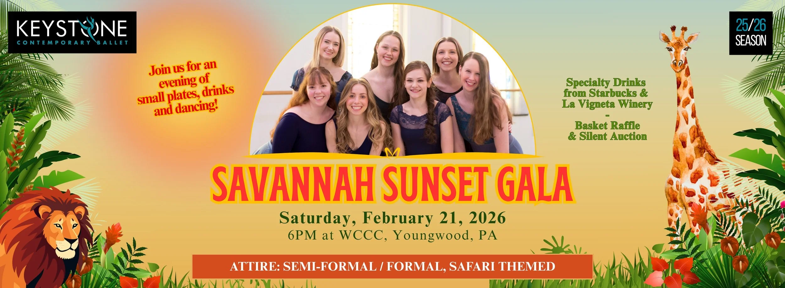 Savannah Sunset Gala — Keystone Contemporary Ballet