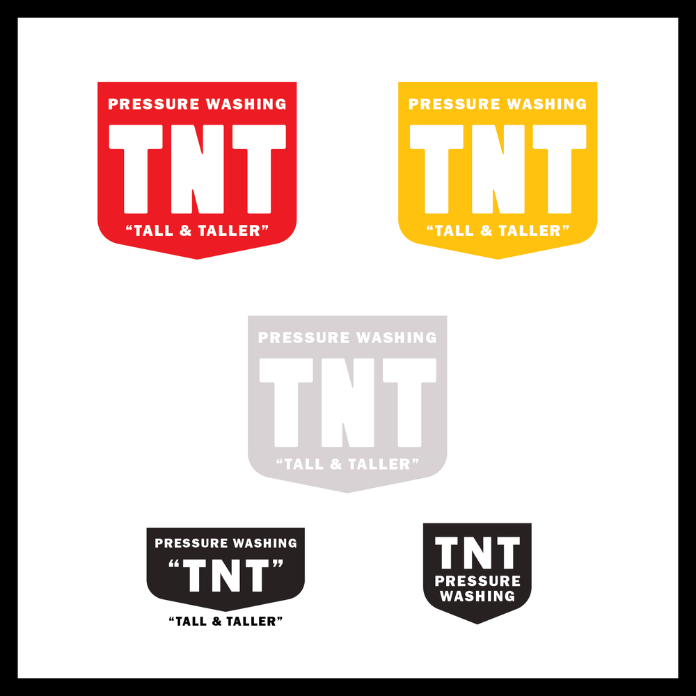 TNT Pressure Washing — Mysterian | Illustration, Branding Graphic ...