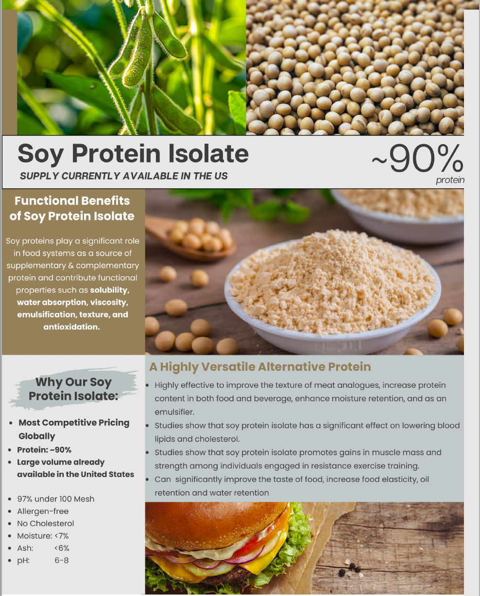 Pea Protein Isolate Available in FTL Quantities In The US (North ...