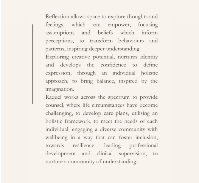 REFLECTIVE PRACTICE COUNSELLING