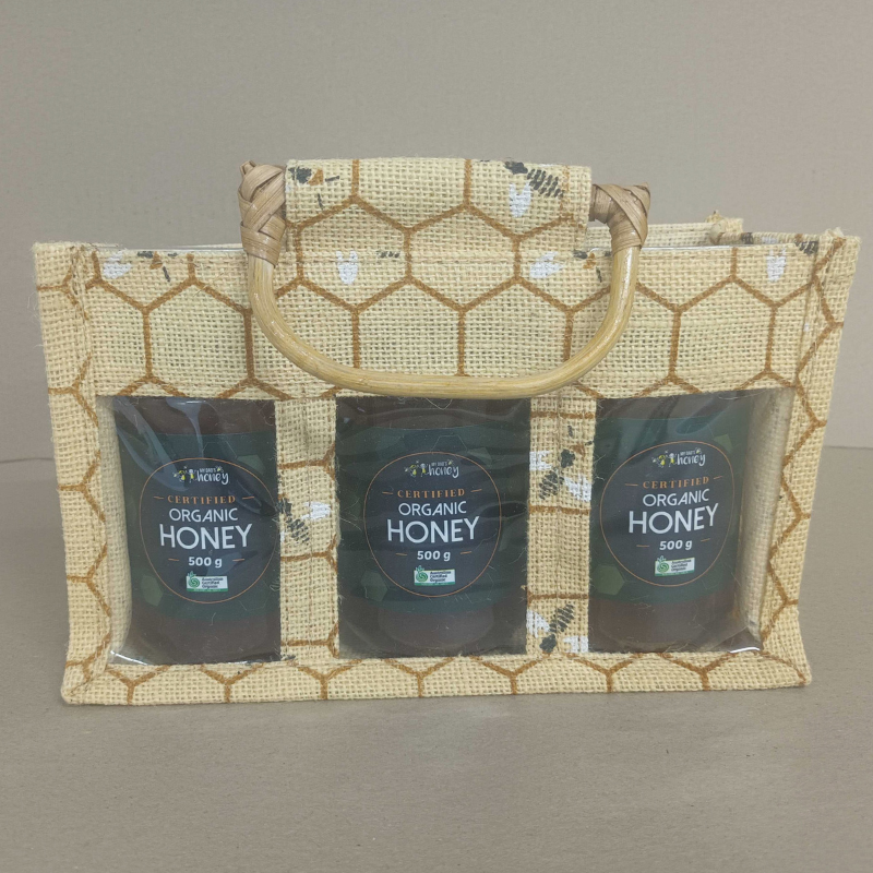 2 Pack - 1kg Organic Honey Hamper — My Dad's Honey Echuca - Australian ...