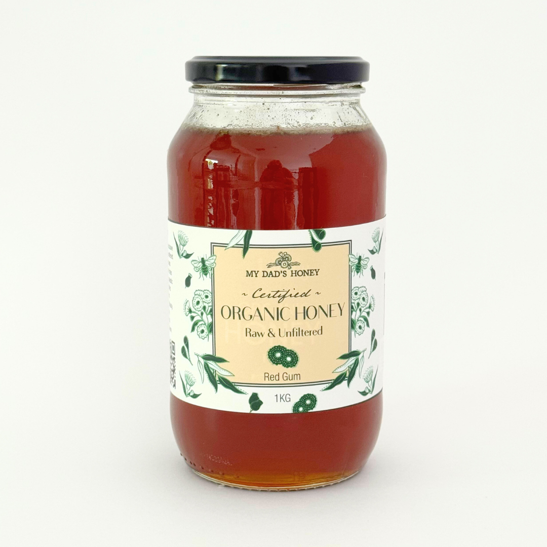 Australian Certified Organic Raw Honey — My Dad's Honey Echuca ...