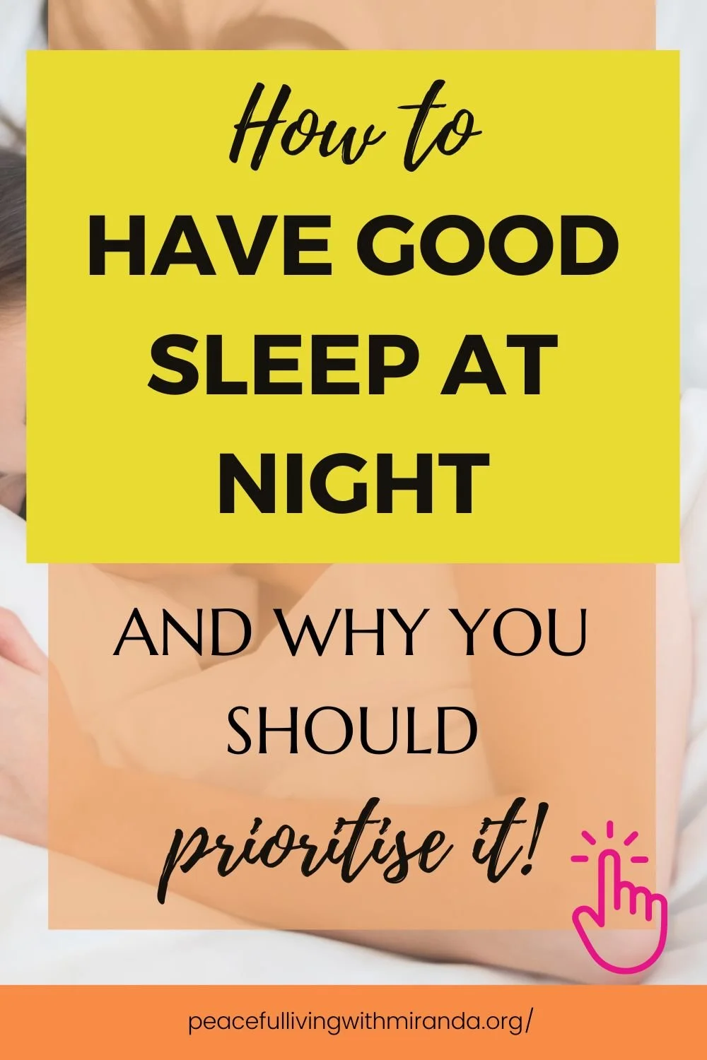 How to have good sleep at night and why you need to prioritise this ...