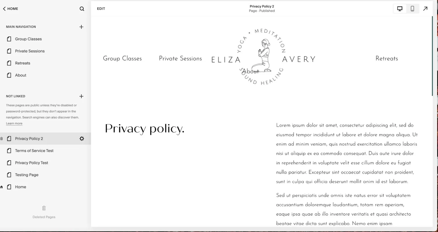 How to Add Terms & Conditions and Privacy Policy Pages to Your ...