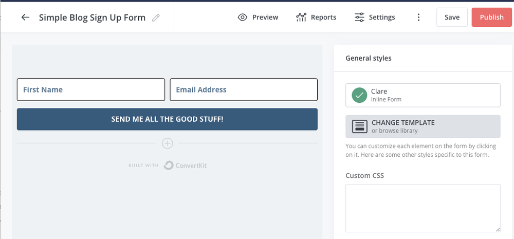 How to Embed FloDesk Forms or ConvertKit Forms – Squarespace Tutorial