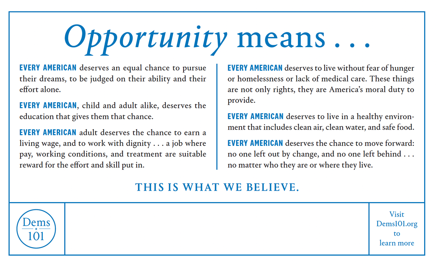 Resources — DEMOCRATS 101