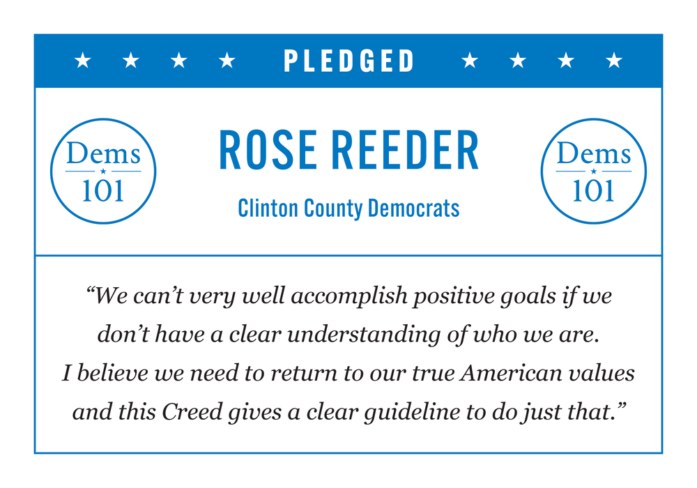 The Creed — DEMOCRATS 101