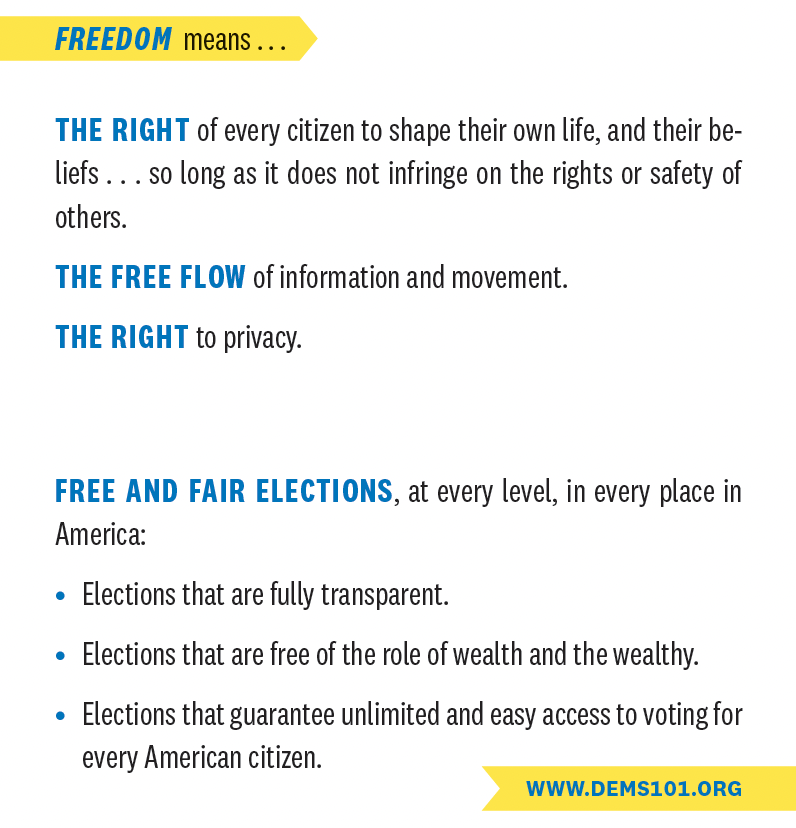 The Creed — DEMOCRATS 101
