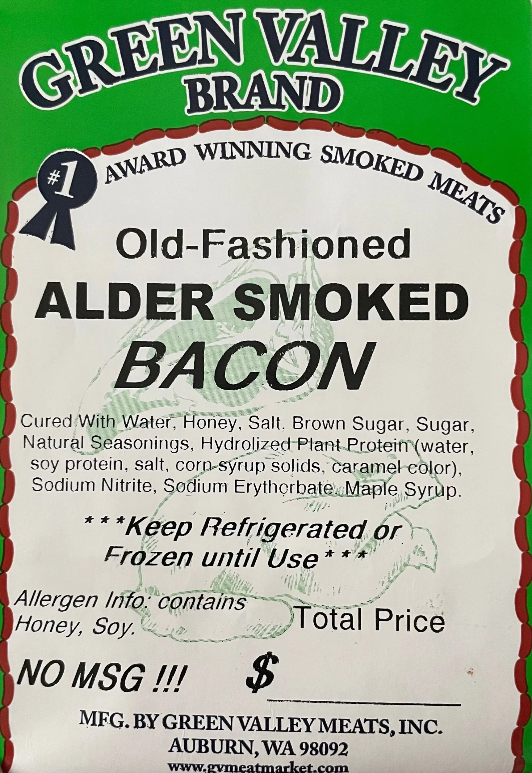 Order — Green Valley Meats