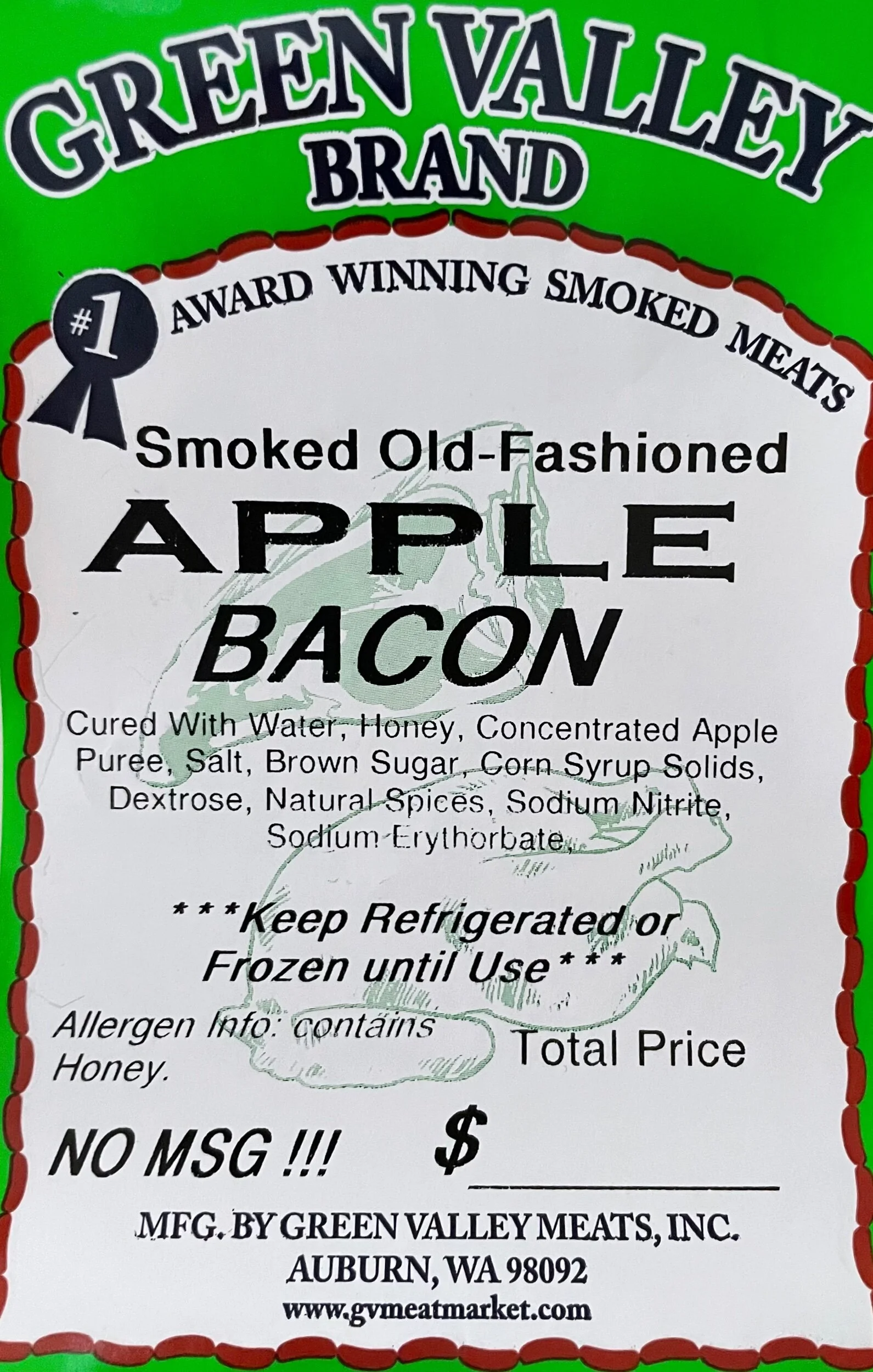 Order — Green Valley Meats