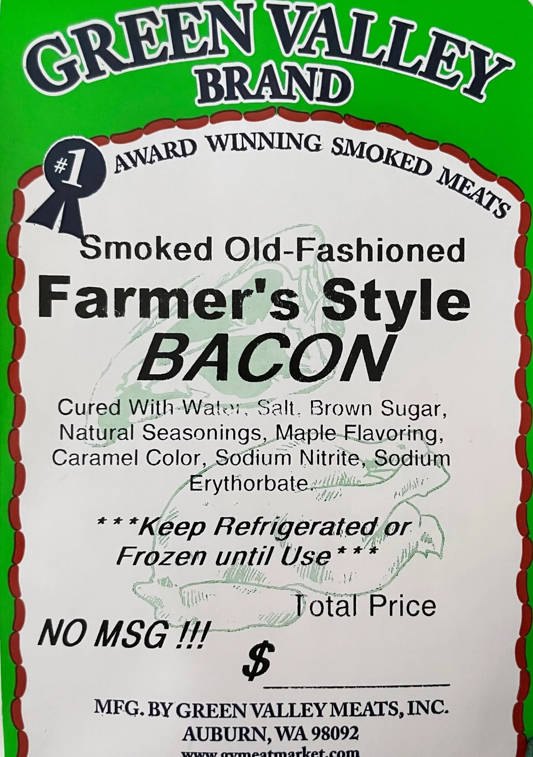 Order — Green Valley Meats