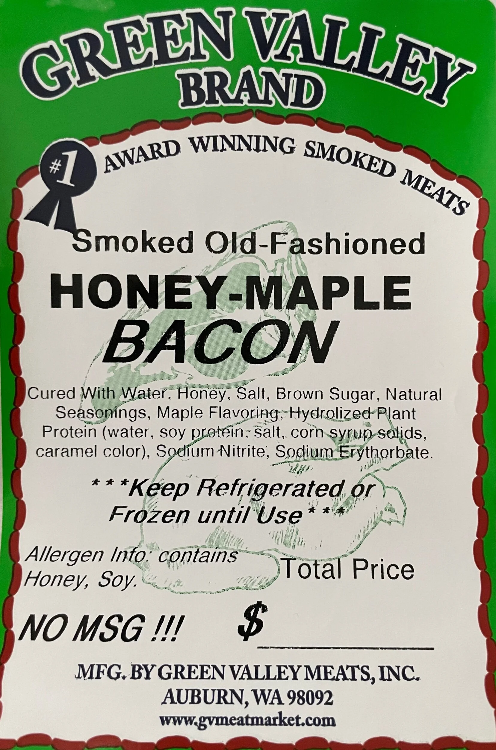 Order — Green Valley Meats