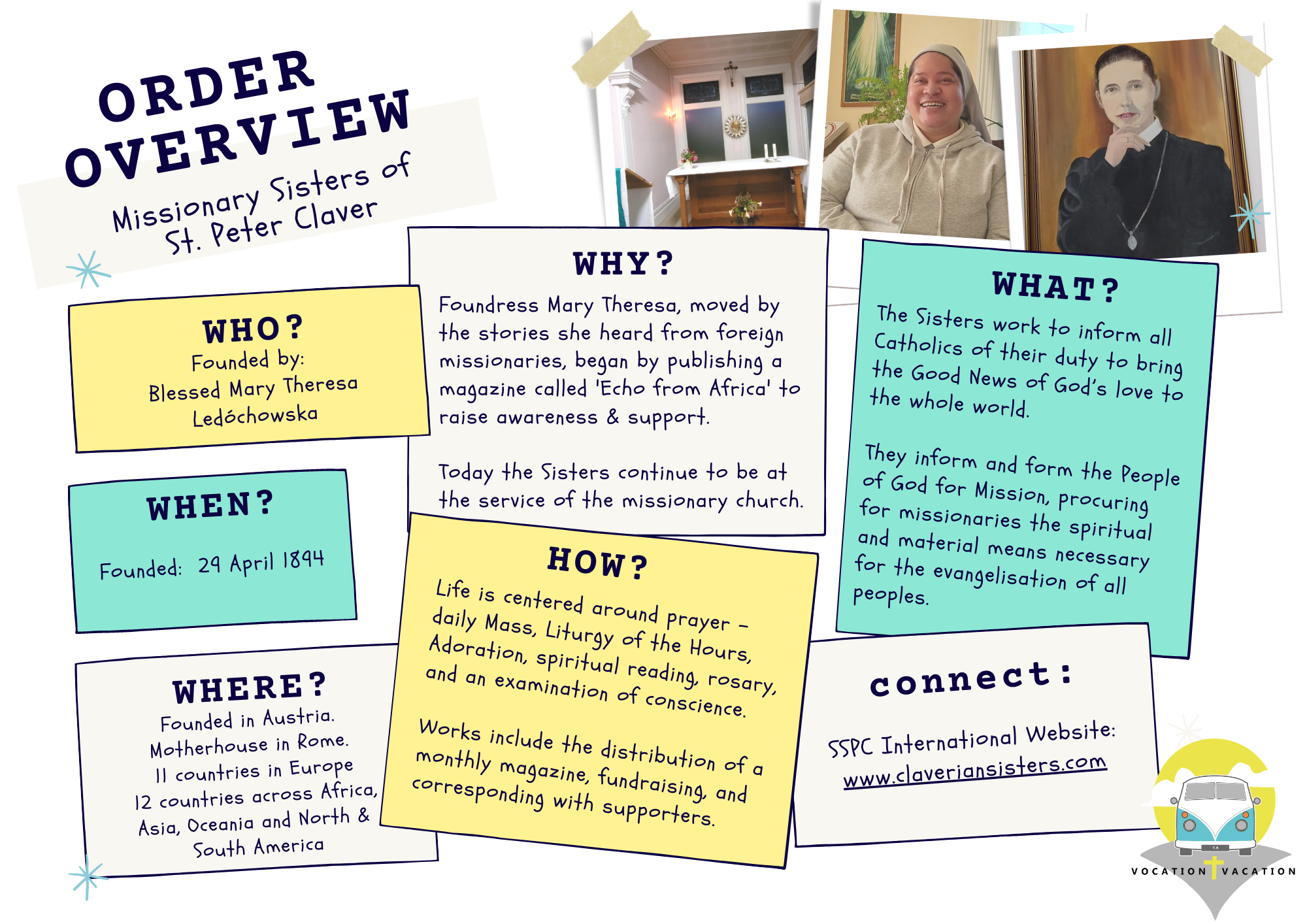 Missionary Sisters of St. Peter Claver — Vocation Vacation