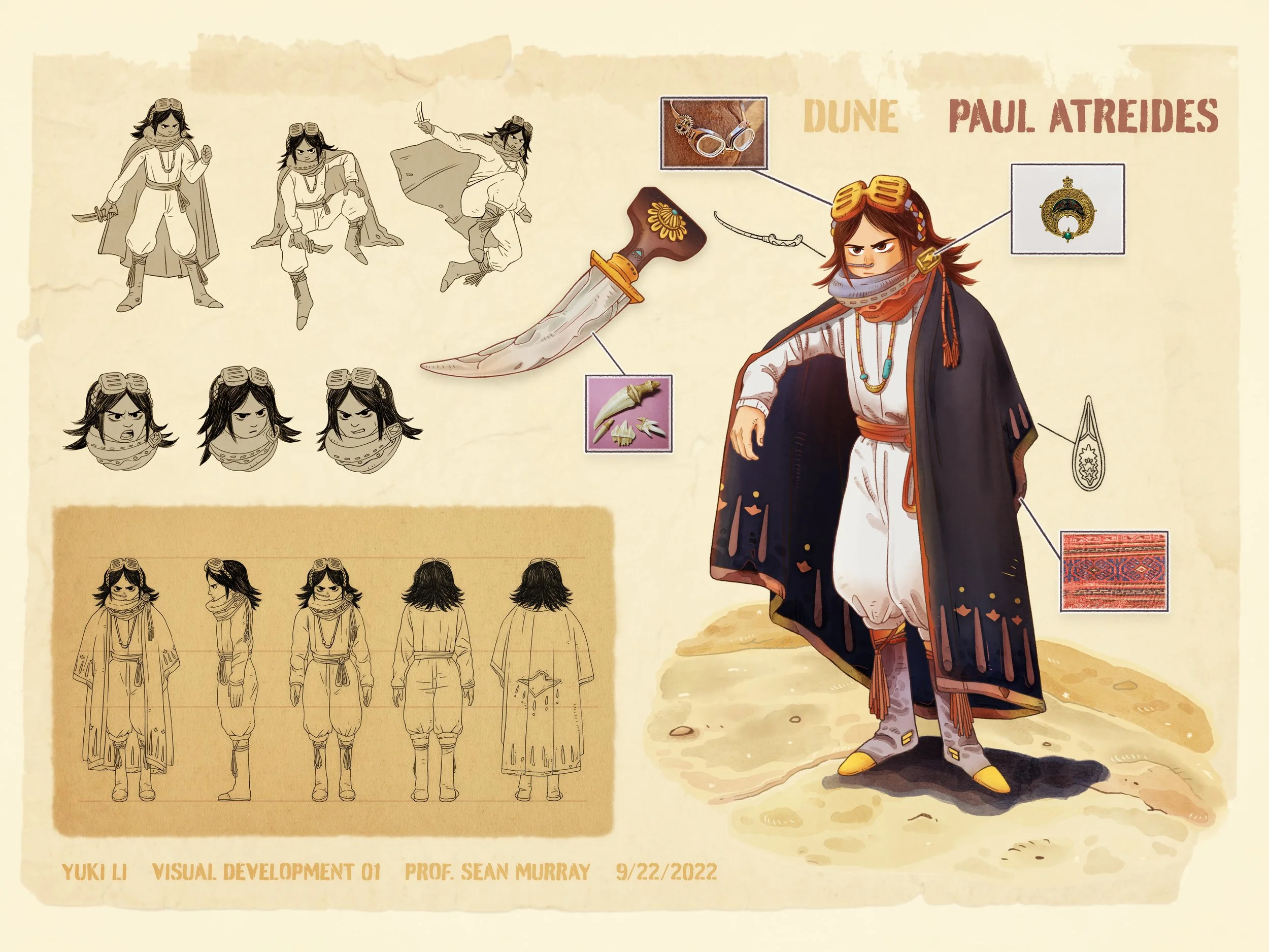 Character Design — YUKI