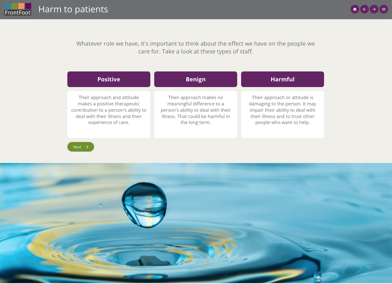 Relational Security e-learning — FrontFoot
