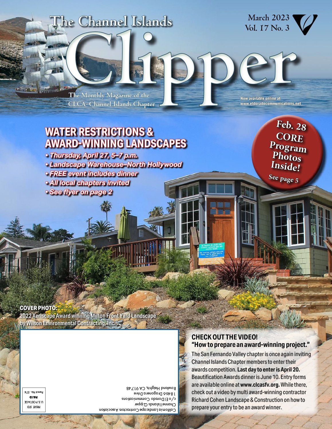 Clipper Newsletter — CLCA Channel Islands Chapter