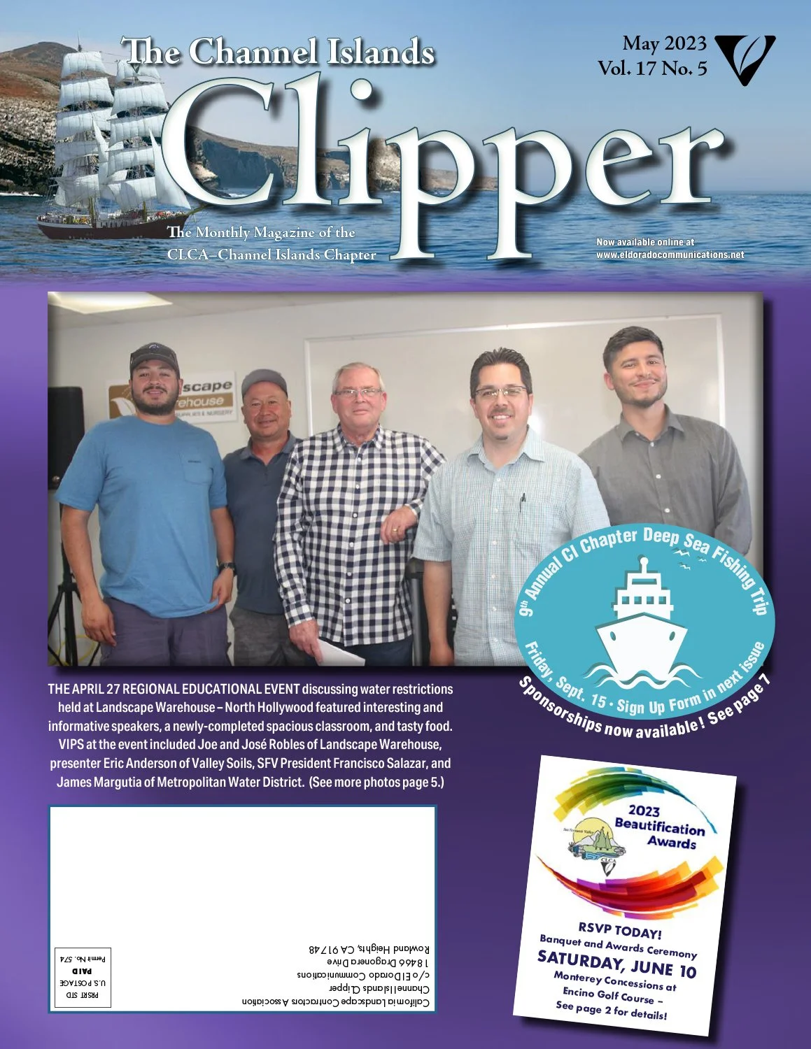 Clipper Newsletter — CLCA Channel Islands Chapter