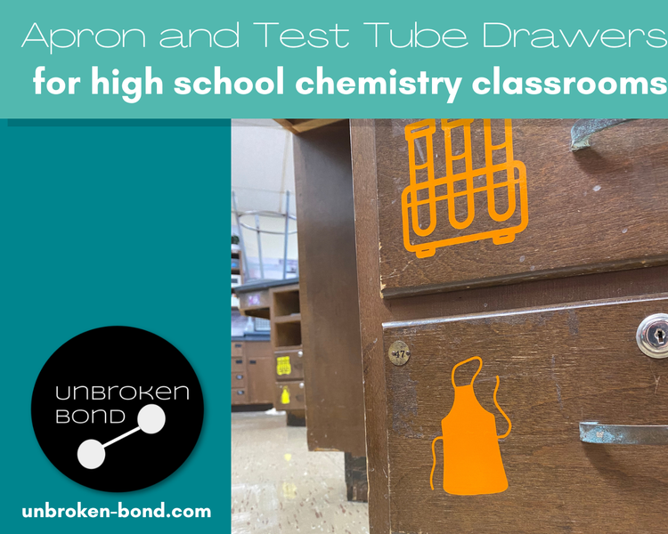 Lab Drawers in my High School Chemistry Classroom — rebeccaunbrokenbond