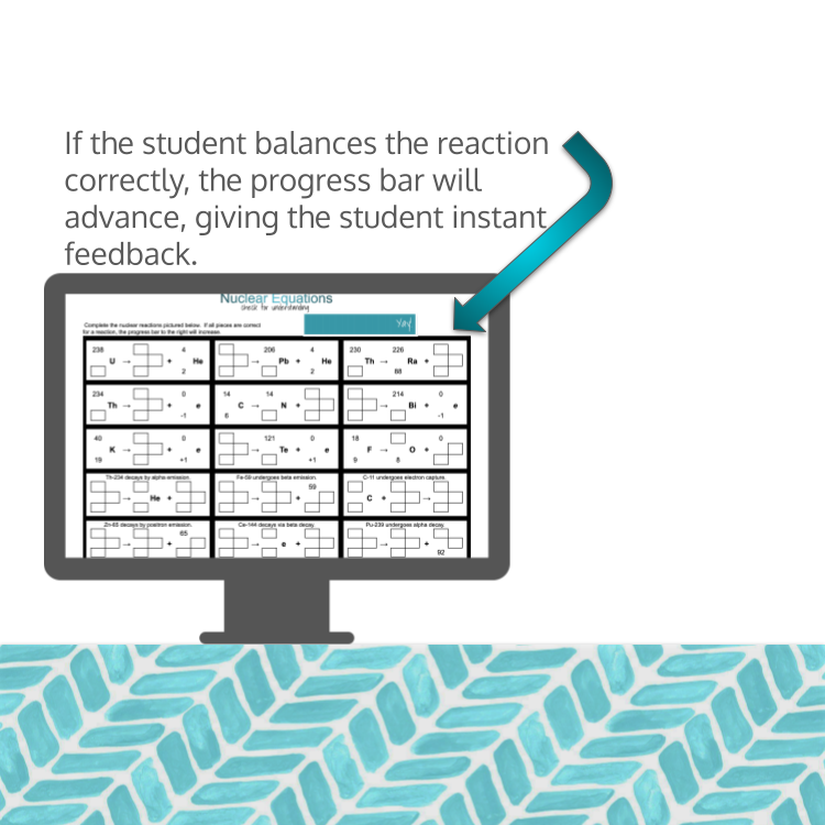 Chemistry Nuclear Decay Write the Room Printable Activity ...