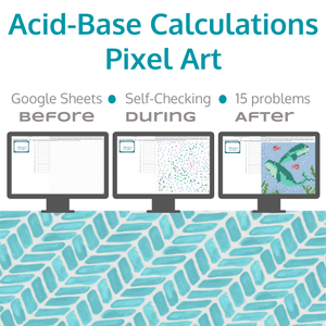 Chemistry Periodic Trends Puzzle Pixel Art in a Self-Checking Google ...