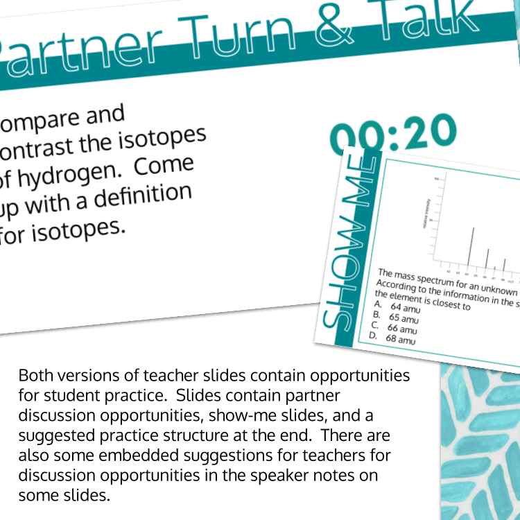 AP Chemistry Isotopes and Mass Spectroscopy Scribble Notes ...
