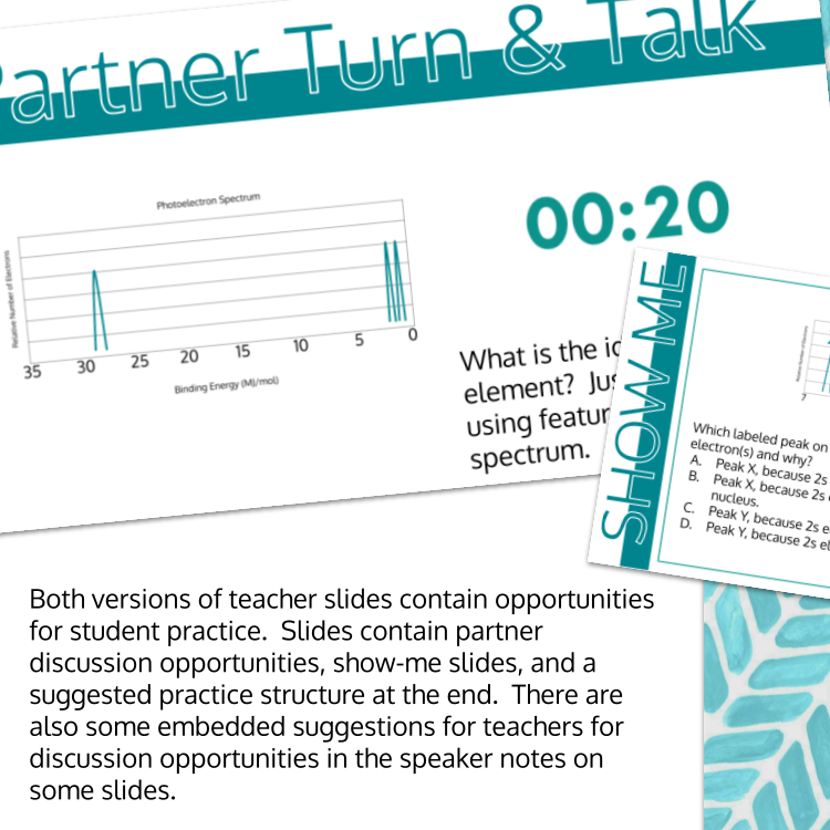AP Chemistry Photoelectron Spectroscopy Scribble Notes ...