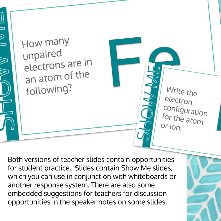 AP Chemistry Electronic Structure Scribble Notes — rebeccaunbrokenbond