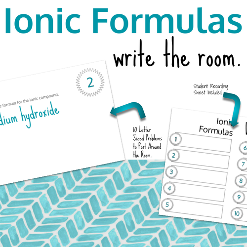 Chemistry Nuclear Decay Write the Room Printable Activity ...