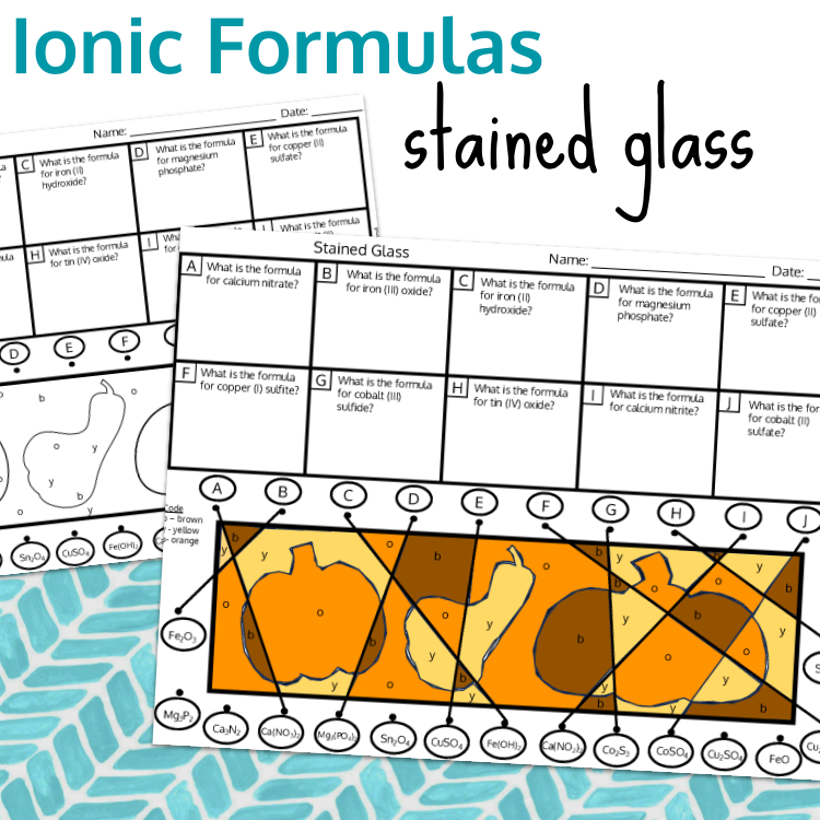 Color Reveal and Stained Glass Activities for Visual Self-Checking in ...