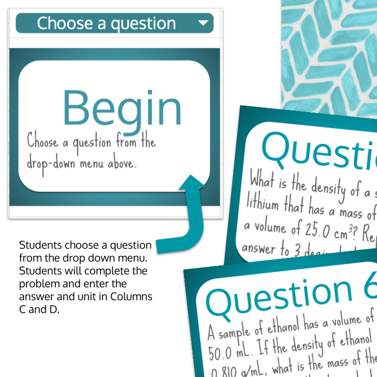 Chemistry Solubility Curve Pixel Art in a Self-Checking Google Sheet ...