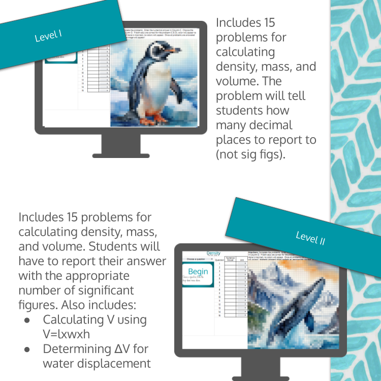 Chemistry Periodic Trends Puzzle Pixel Art in a Self-Checking Google ...